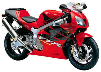 LD Injection RC51 SP1 SP2 Fairing Red Fit for Honda 2000-2006 VTR1000 ...