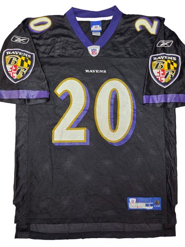 Reebok NFL Baltimore Ravens Jersey 20 Reed in Black Size L | eBay