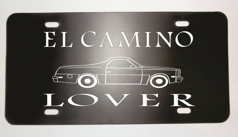 EL Camino License Plate more items listed for sale Great Gift For A ...