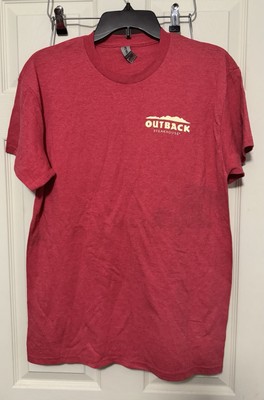 Outback Steakhouse Employee Uniform Work T-Shirt, Size Small | eBay
