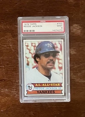 1979 TOPPS BASEBALL-#700 REGGIE JACKSON PSA 9 MINT | eBay