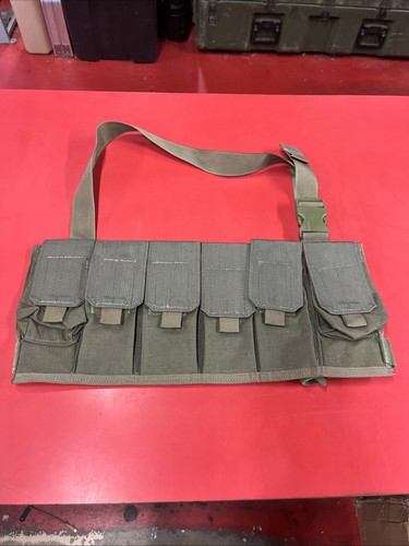 Eagle Industries Chest Rig Ranger Green Prototype 4 Mag 2 Grenade CAG DEVGRU | eBay
