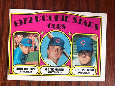1972 TOPPS # 61 CUBS ROOKIE STARS HOOTON HISLER STEPHENSON | eBay