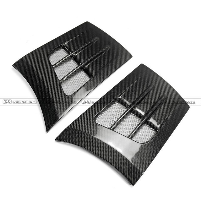 2pcs Carbon Rear Wheel Fender Flares Kit for Nissan Skyline R35 GTR TS ...