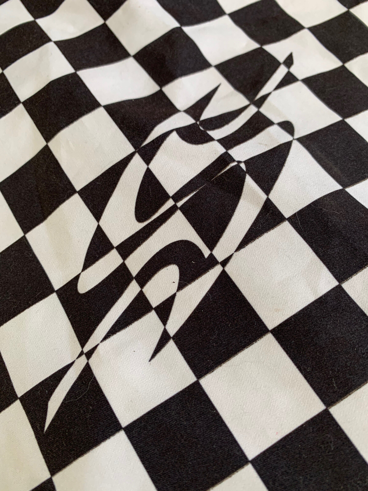 Squalo Black & Blue Punk Rock Plaid Checkers Surf Boa… - Gem