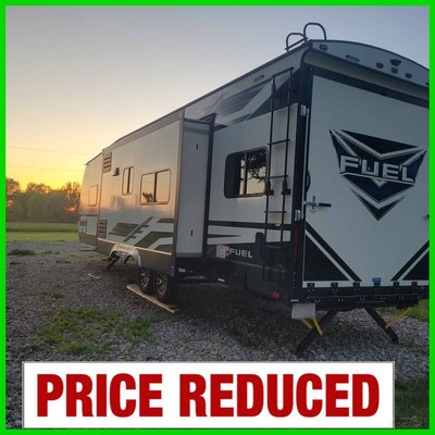2020 Heartland Fuel 287 36' Toy Hauler w/Garage 2 Slides 2 AC's 8' Ramp ...