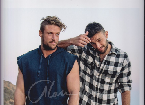 Alan Lyon Original Male Photo gay interest (3) Chris & Alex ON BEACH | eBay