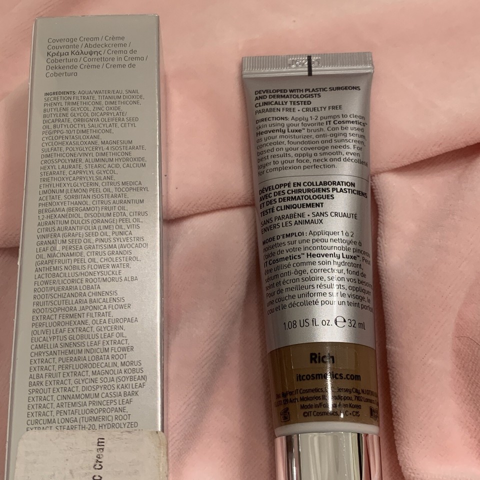 It Cosmetics Your Skin But Better CC+ Full Coverage +anti aging serum ...