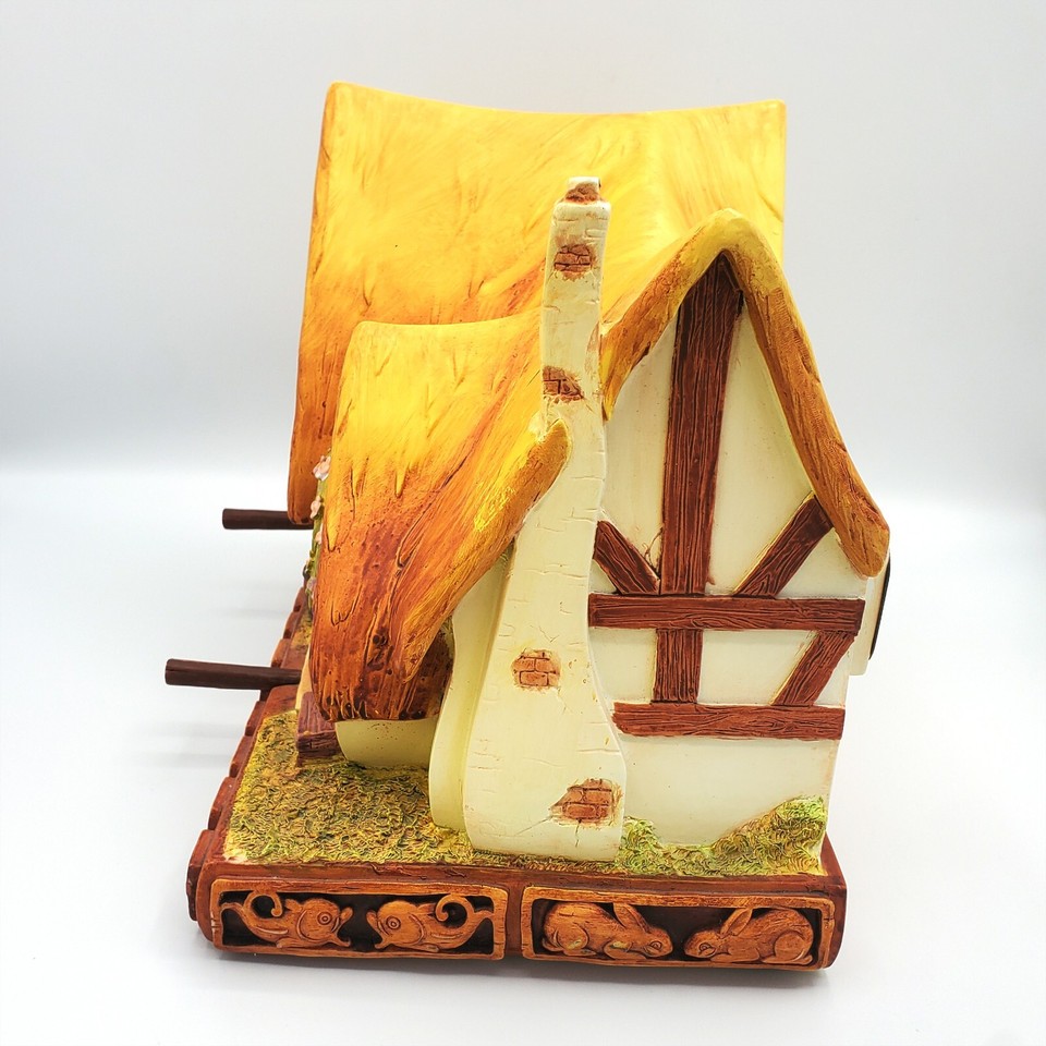 Vintage Disney Store Snow White's Garden Collection Cottage Birdhouse ...