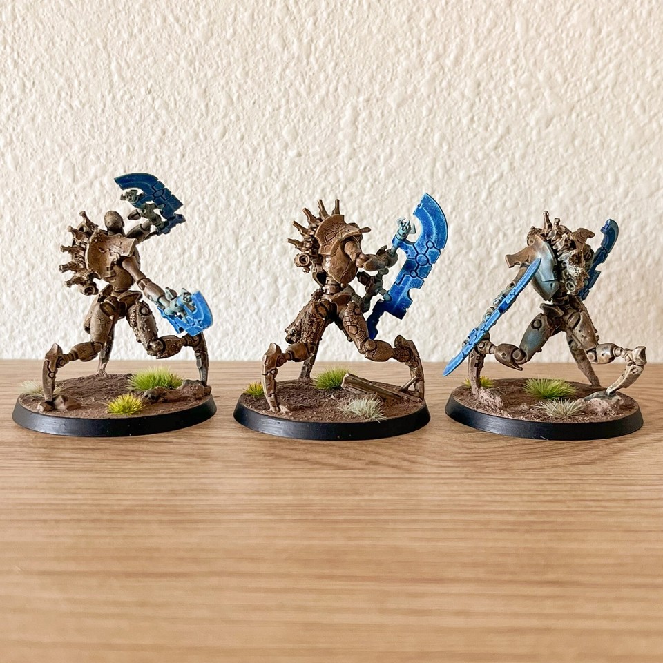 Warhammer 40k Necrons - Painted Sandstone Dynasty Army - BoxedUp (253 ...