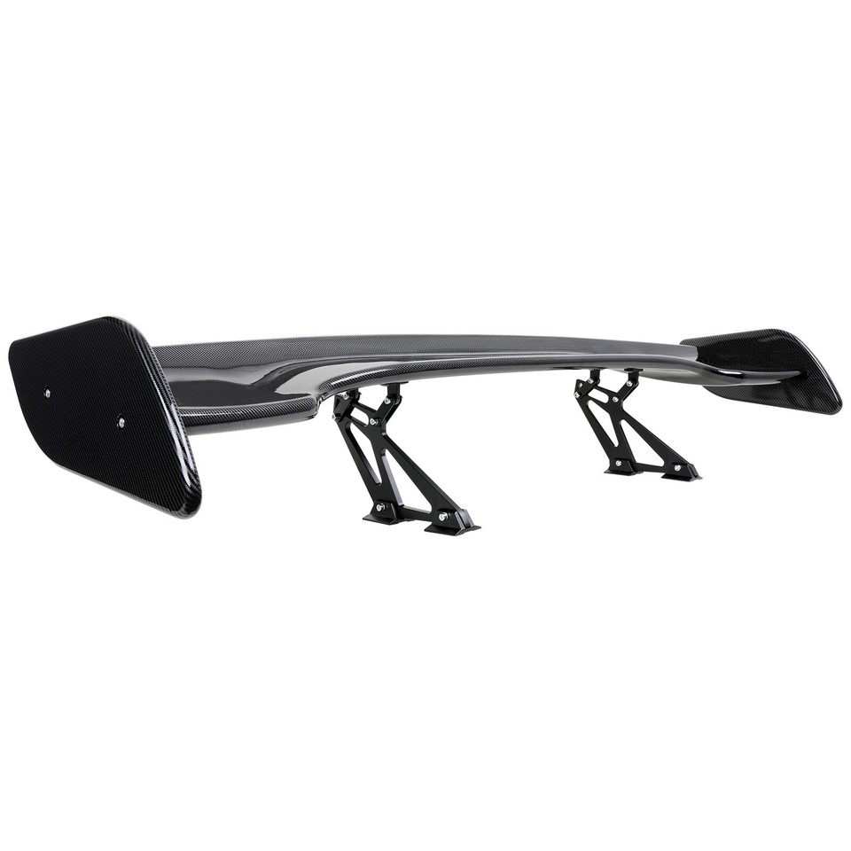 57" Rear Trunk Spoiler Racing GT Wing Carbon Fiber For Chevy Corvette ...