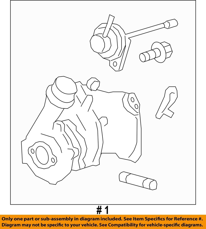 GM OEM 16-19 CT6 Engine Turbocharger Components-Turbocharger 12696461 ...
