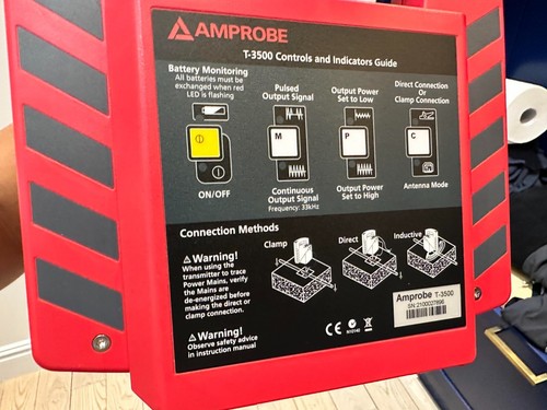 Amprobe AT-3500 Underground Cable Locator for sale online | eBay