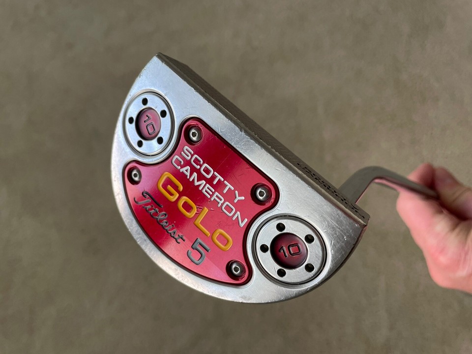 Super Rare Scotty Cameron GoLo 5 35" RH Mallet Putter Tour Custom w/New ...