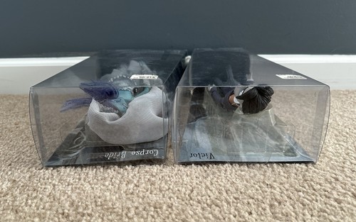 McFarlane Corpse Bride Emily & Victor 12" Dolls Hot Topic NIB 2005 Tim ...