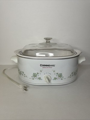CorningWare Electrics 6 qt Crock Pot Slow Cooker Callaway SCO-150 ...