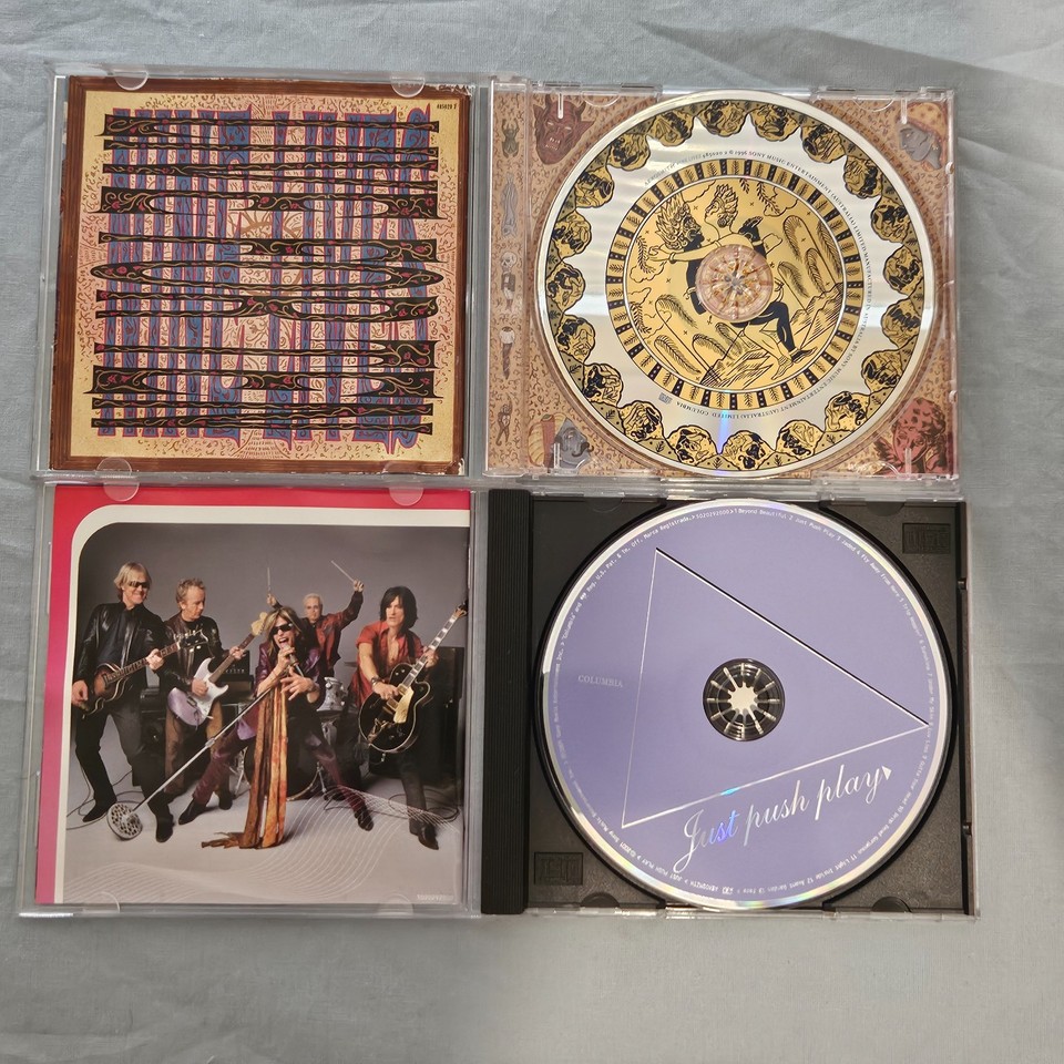 Aerosmith Bundle – 5 × CDs + 1 × DVD – Classic Hard Rock Collection ...