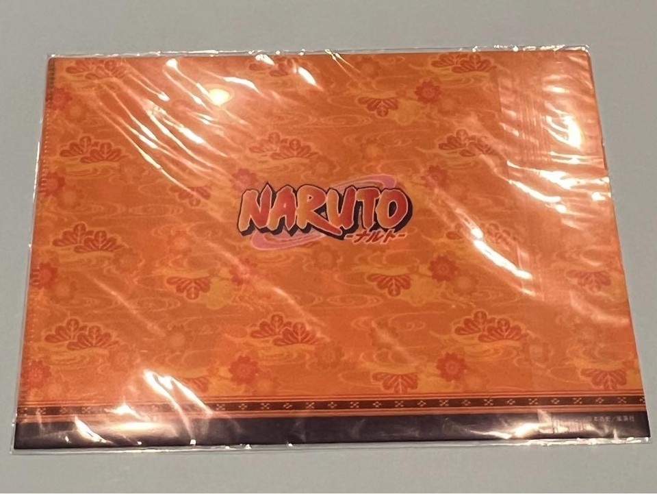 Naruto A5 Clear File Folder Uzumaki Naruto Sasuke Anime Document ...