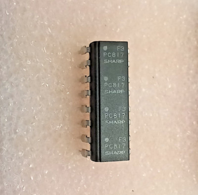 PC847 SHARP 16 pin DIL (PC817 x 4 Channels) Optocoupler 1pcs | eBay