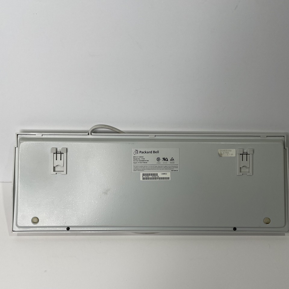 Packard Bell Mechanical Keyboard Model 5130 Clicky Vintage Keyboard ...