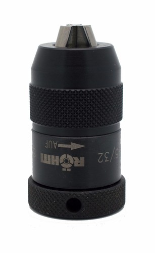 Rohm Supra-I Heavy Industrial Keyless Drill Chuck 0 - 5/32" Capacity ...