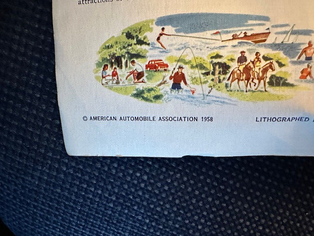 Vintage AAA Members' Guide to New York City & Vicinity 1958 + Maps | eBay