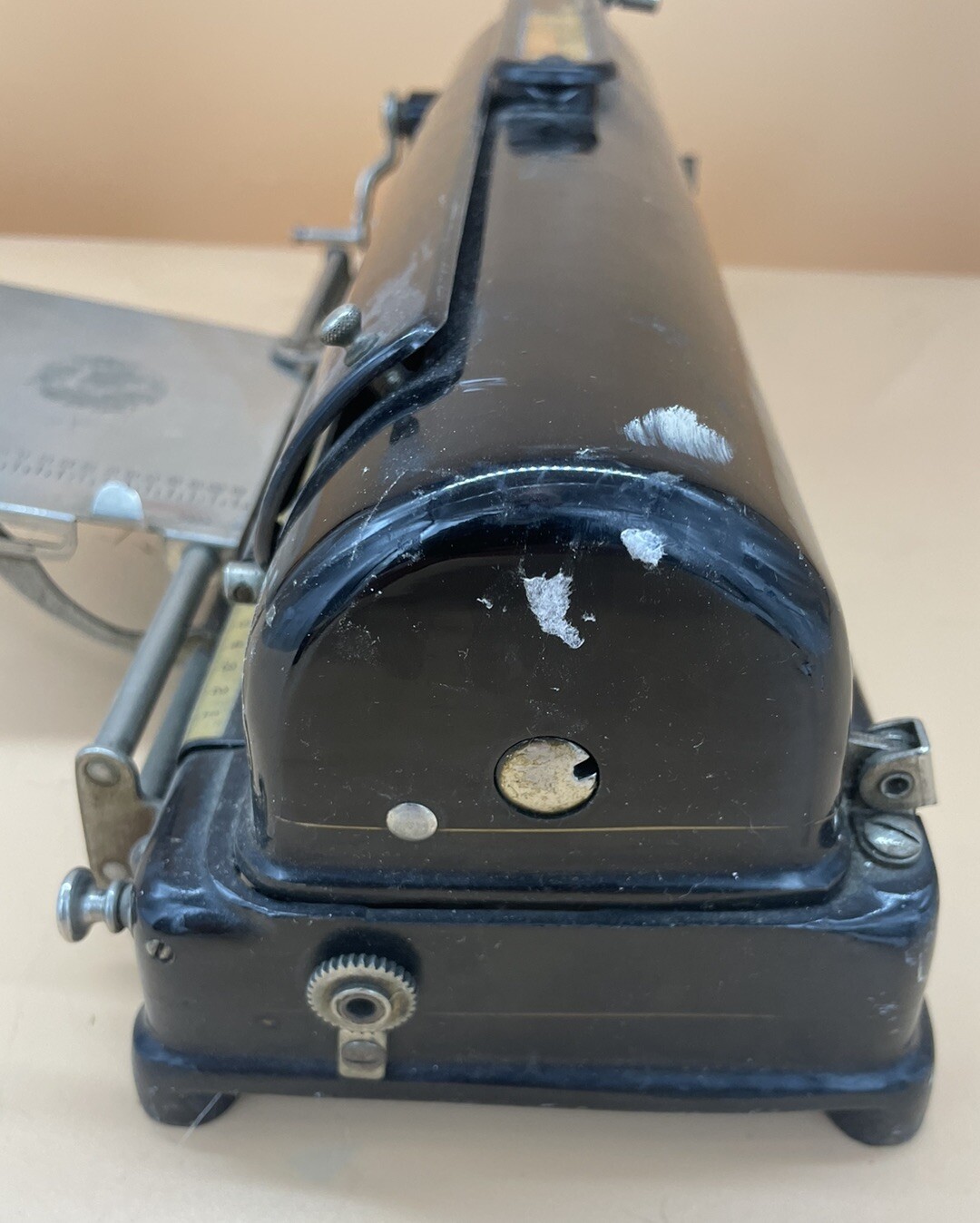 Antique Todd Protectograph Check Writer Desk Writing Machine | eBay