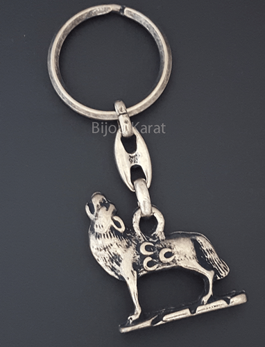 MHP Üc Hilal Bozkurt Turkey Keychain Anahtarlik Ülkücü Antique Style ...