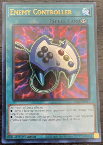 Enemy Controller 1st Edition Ultra Rare RA02-EN051 Yu-Gi-Oh! | eBay