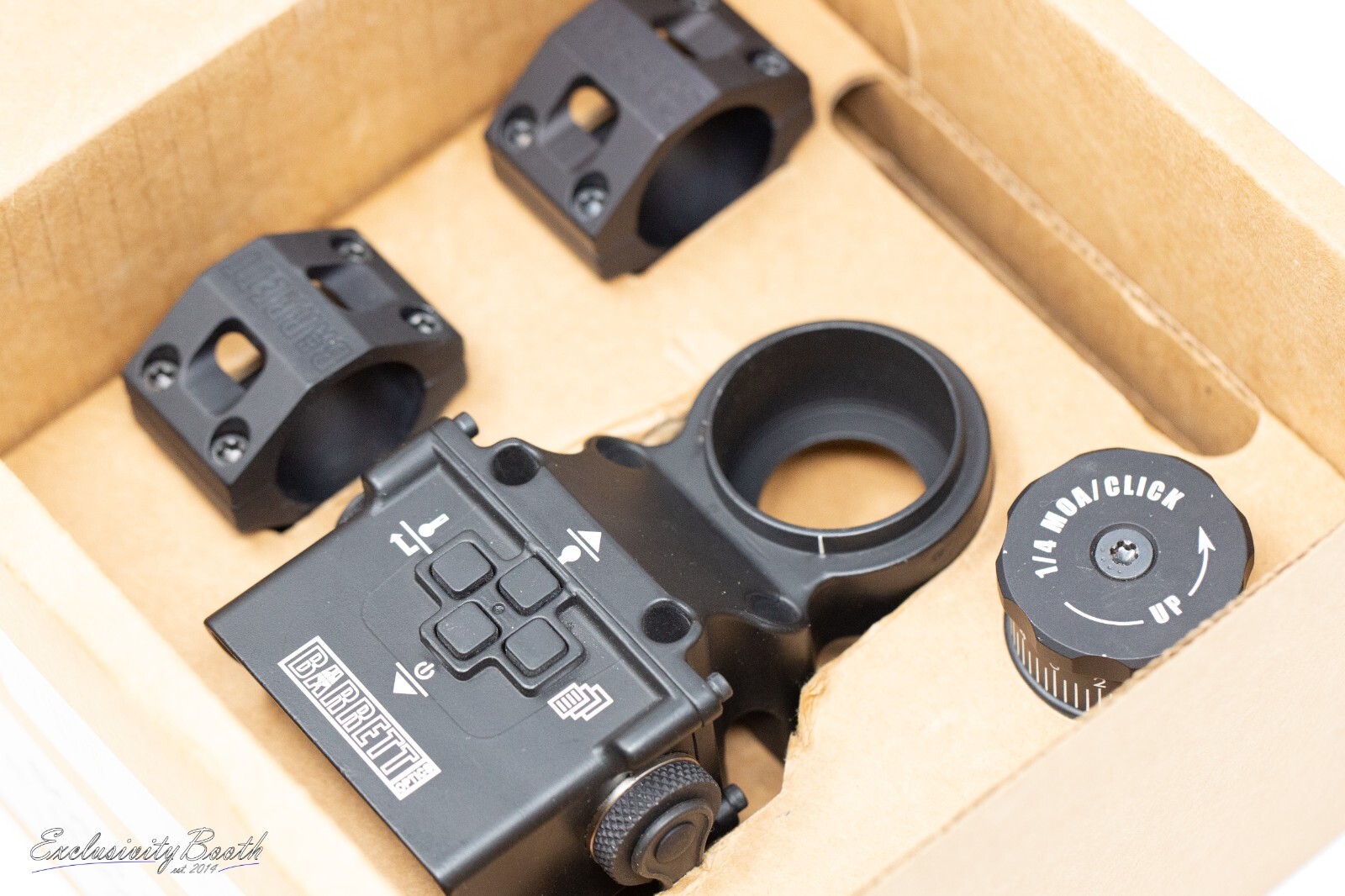 Barrett Optical Ranging System w 30mm Rings 66000-1SYS Leupold M1 LR/T ...