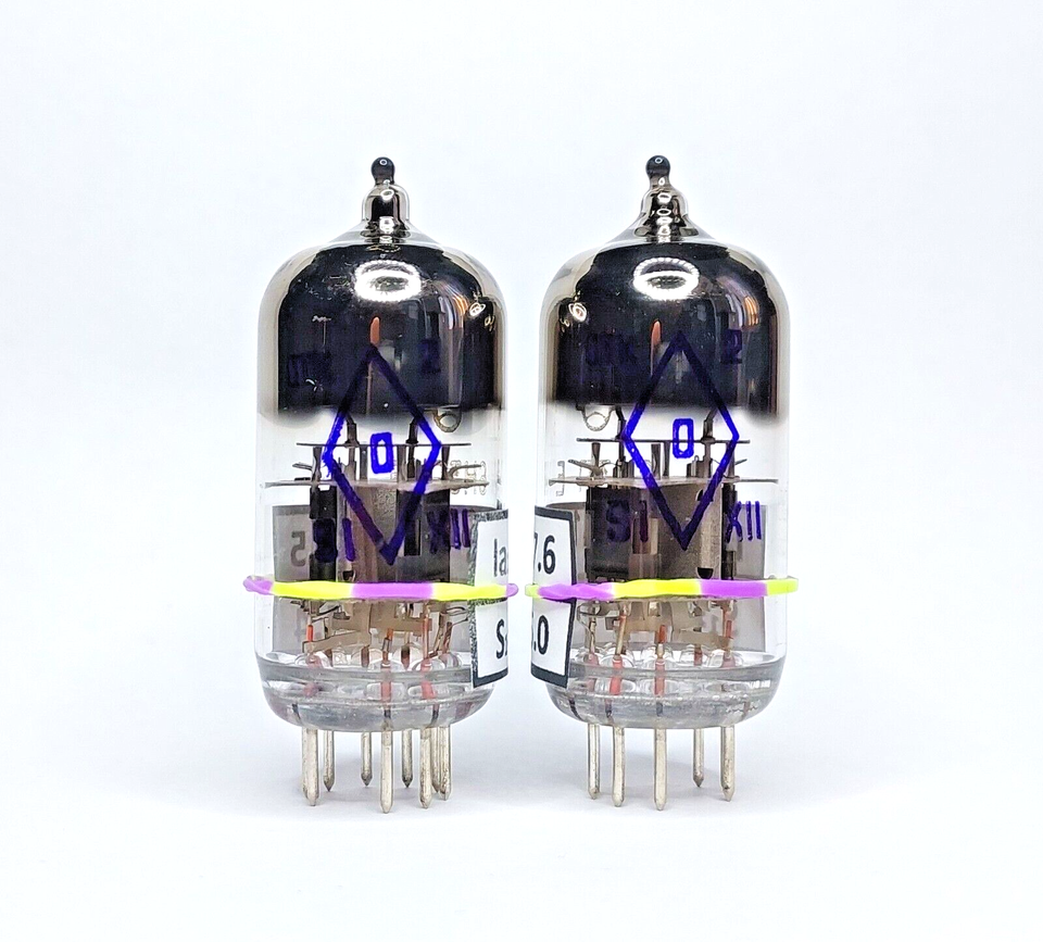 6N3P-E 6N3 (6Н3П-Е) (6385 ECC42) MATCHED PAIR (2pcs) TUBES New NOS | eBay