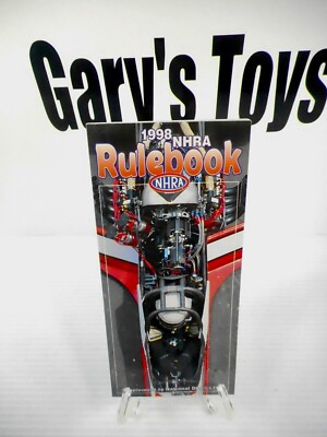 1998 NHRA Rule Book | eBay