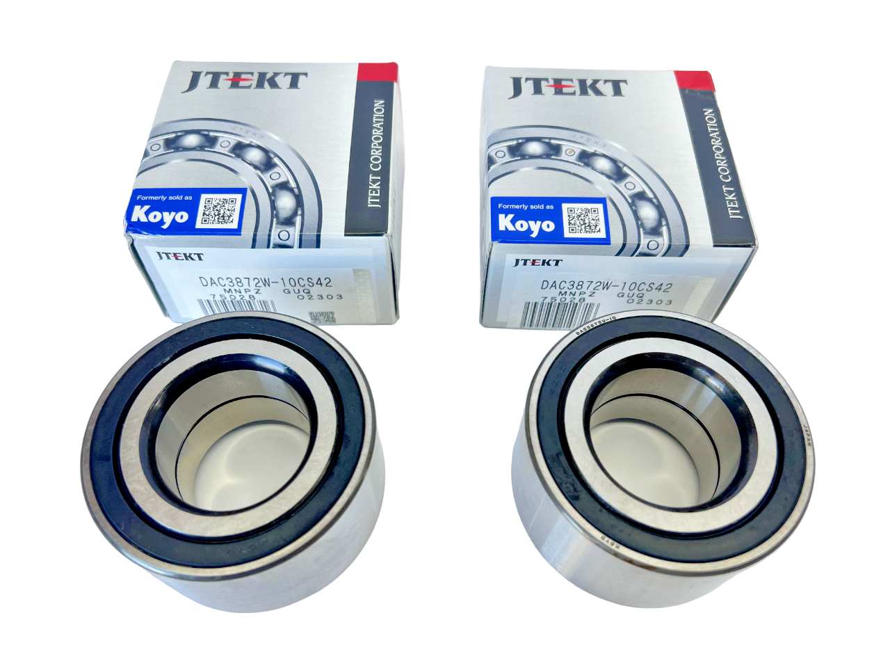 KOYO NTP Set of 2 WHEEL HUB BEARINGS 44300-SB2-966 FOR HONDA CIVIC CRX ...