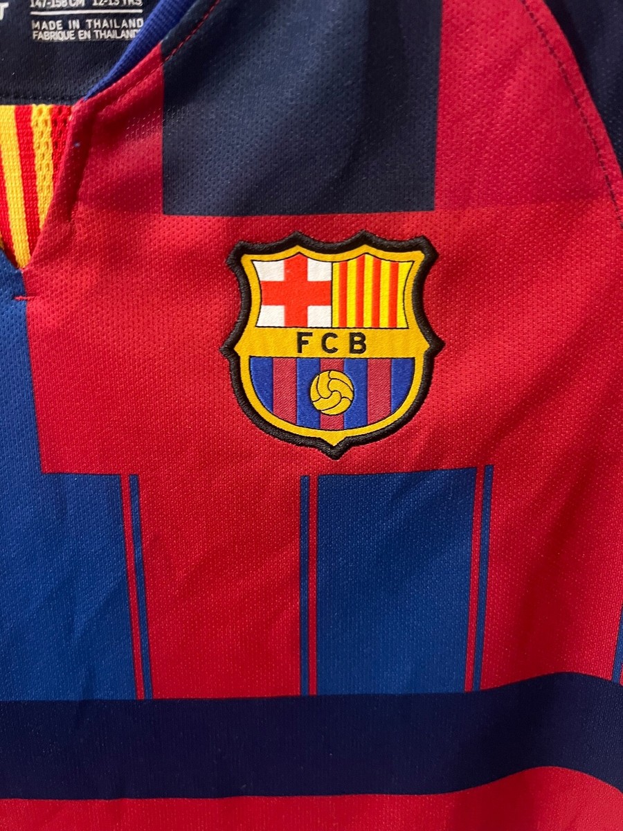 Nike Barcelona 20th Anniversary Home Jersey Authentic Youth Nike Barcelona 20th Anniversary Home Jersey Authentic Youth