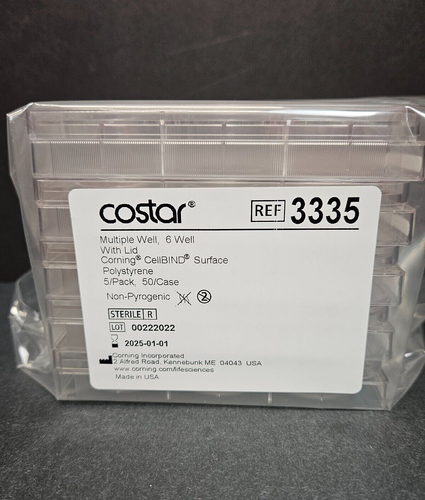 Corning Microplate with Lid 6 Well CellBIND Total of 50 Plates | eBay