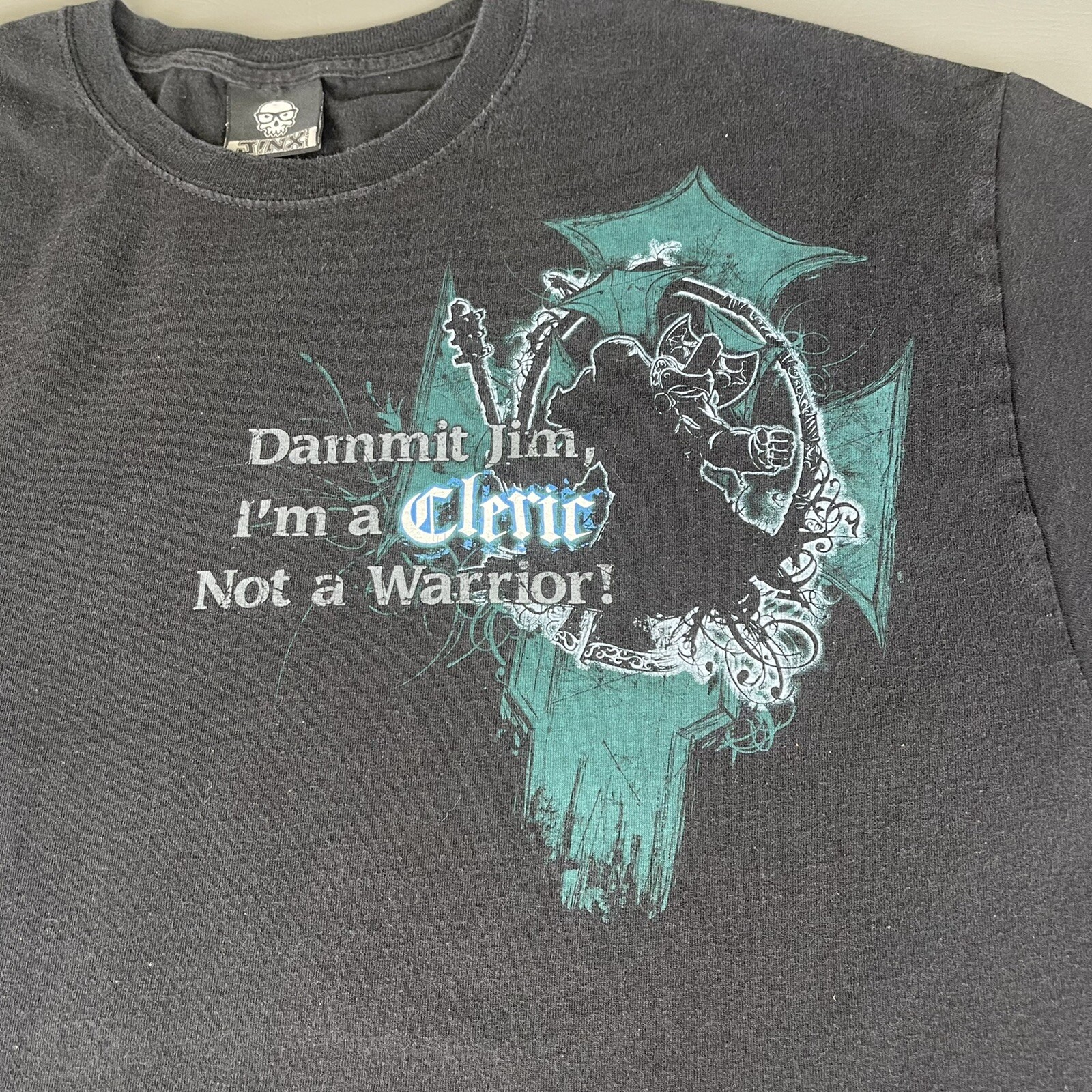 Vintage 00S Jinx T Shirt Dungeons & Dragons Black SS … - Gem