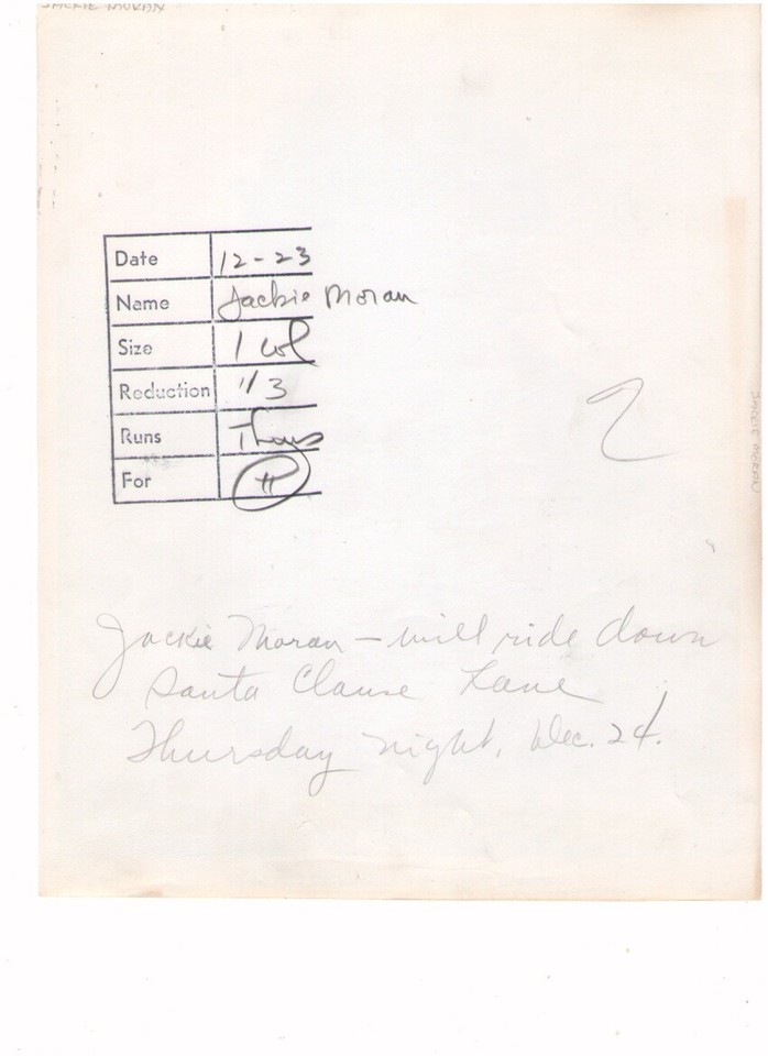 JACKIE MORAN 1930's actor vintage 8x10 press portrait photo | eBay