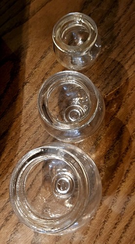 CUPPING Massage SET Glass GRADUATED SET OF 3 | eBay