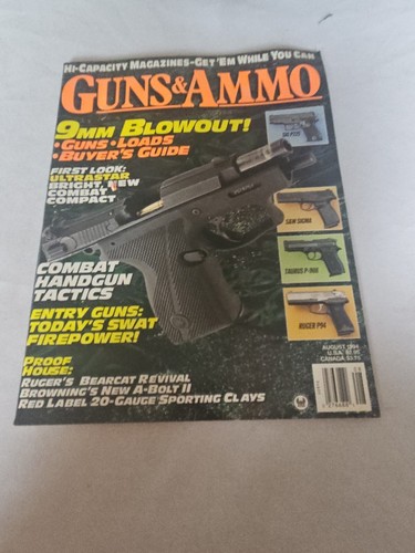 Vintage 1994 August, Guns & Ammo Magazine, Hi-Capacity Magazines | eBay