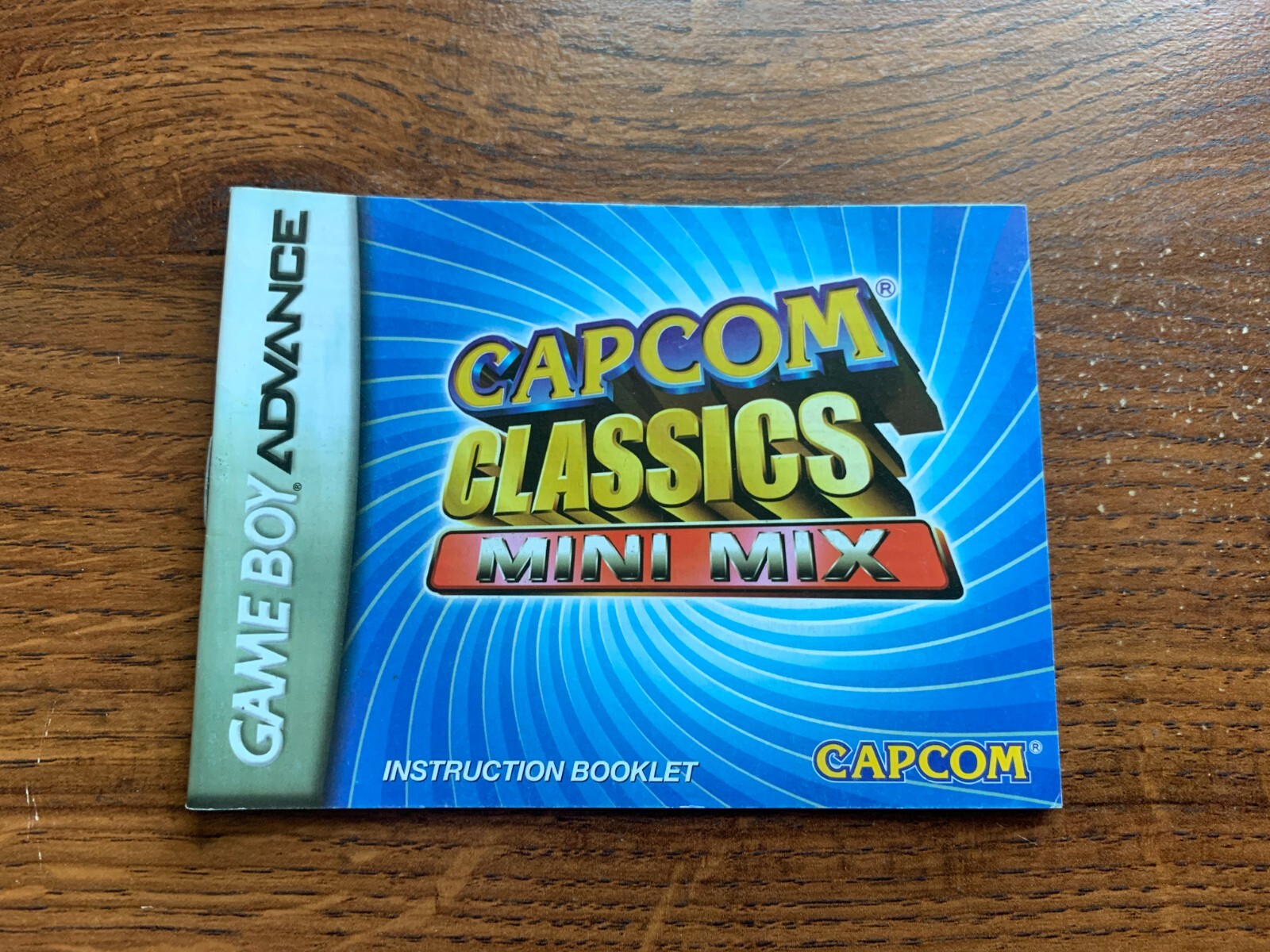 Capcom Classics Mini Mix Nintendo Gameboy Advance Instruction Manual ...