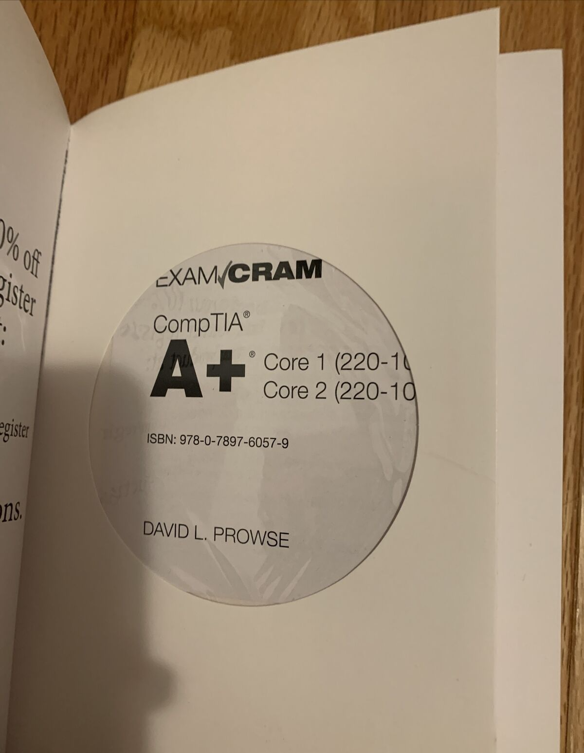 Exam Cram Ser.: CompTIA a+ Core 1 (220-1001) and Core 2 (220-1002) Exam ...