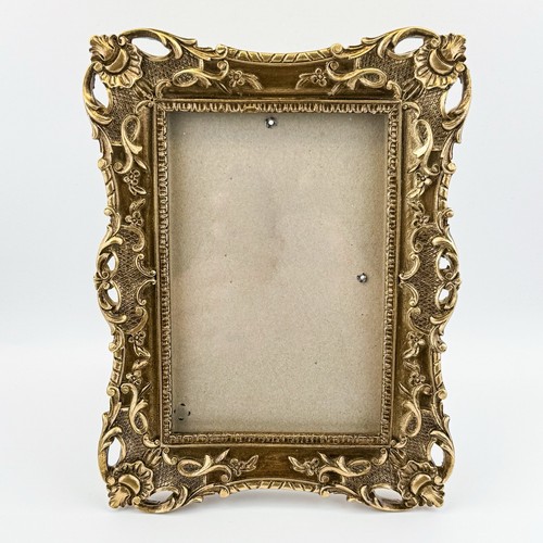 Vintage Ornate Gold Picture Frame Baroque Rococo Floral Scrollwork ...