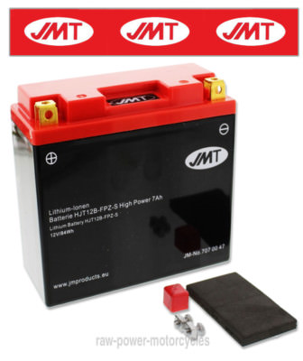 Fits Yamaha FZ6 600 N 2006 JMT High Power Lithium Battery HJT12B-FPZ-S ...