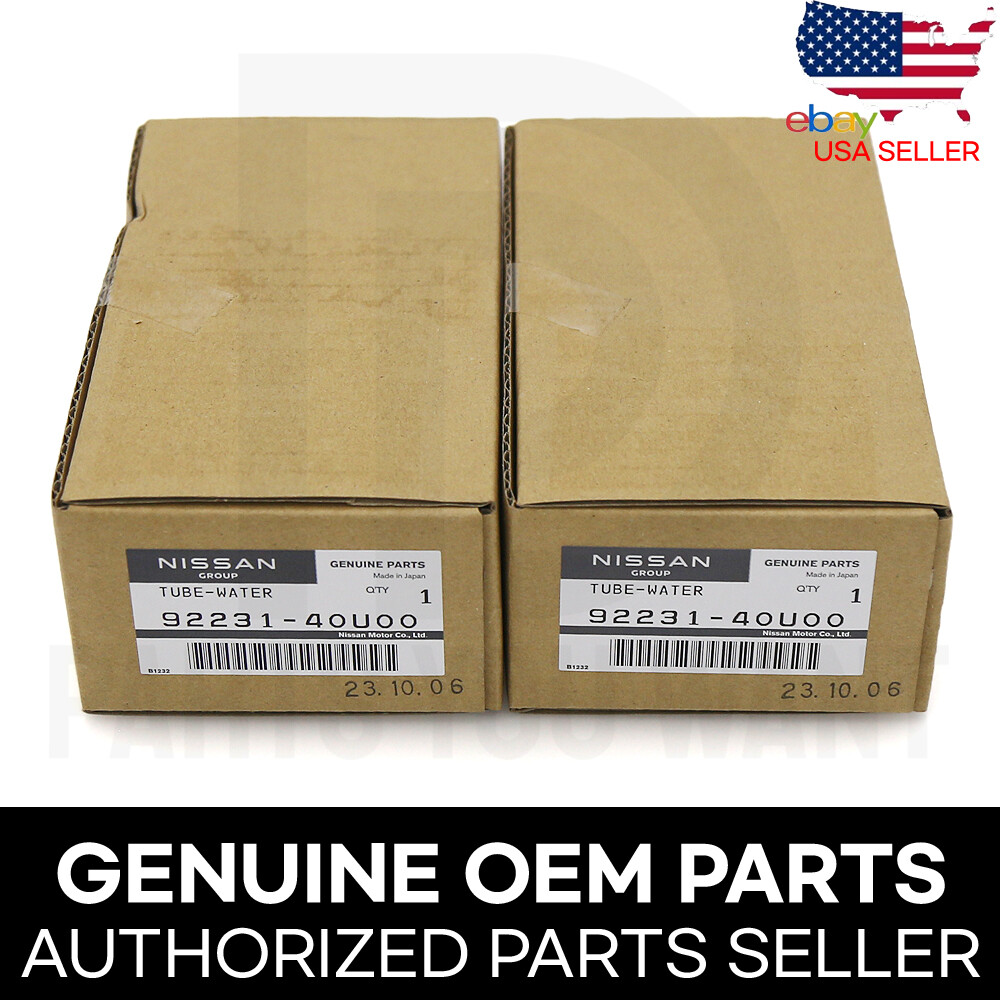 GENUINE Nissan 95-03 Maxima OEM Engine Coolant Water Pipe Tube SET ...