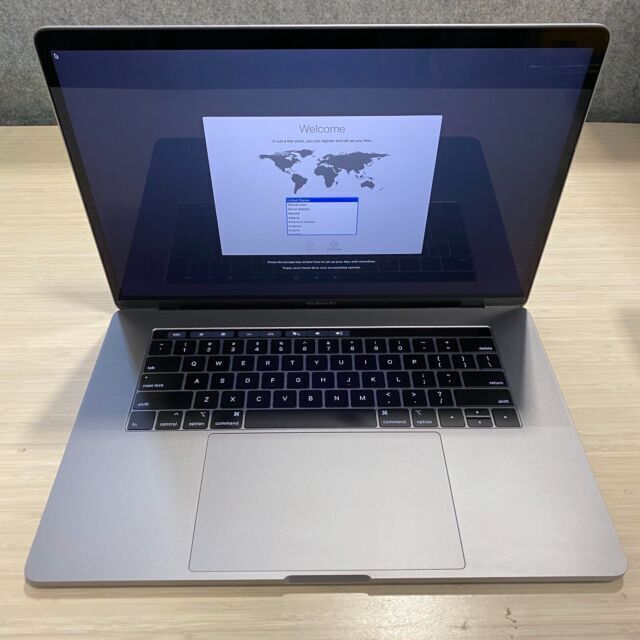 Apple MacBook Pro 15.4" (256GB SSD, Intel Core i7 8th Gen., 2.20 GHz ...