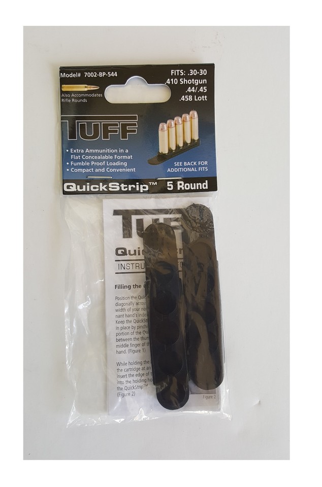 Tuff Products 44 45 30-30 Speed Quick Strip Revolver Loader -2 Pack -5 ...