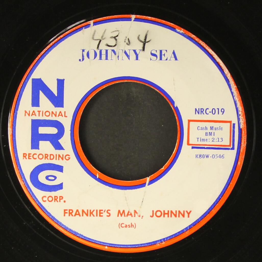 JOHNNY SEA: frankie's man, johnny / loneliness NRC 7" Single 45 RPM | eBay