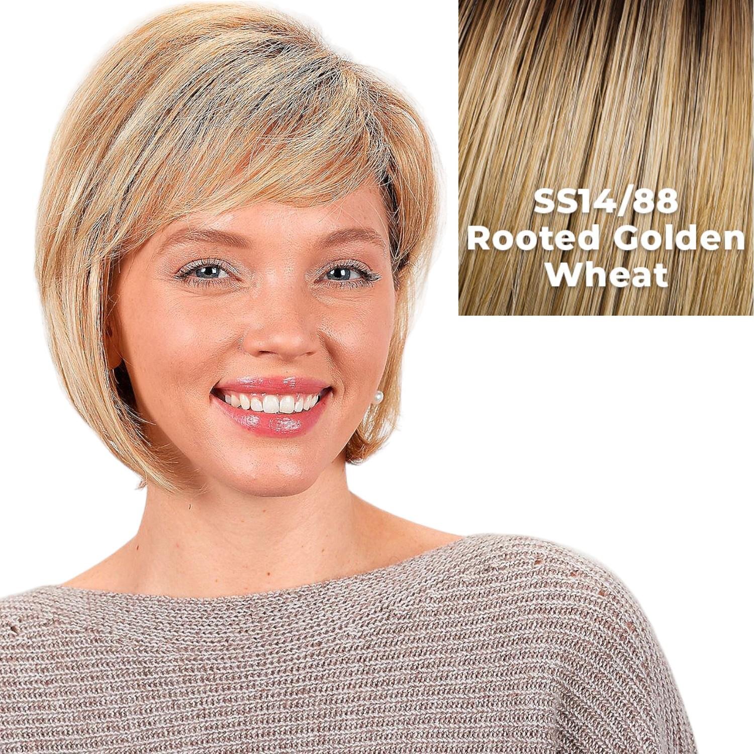 Hairdo Graceful Bob Styled Wig SS14/88 Rooted Golden Wheat | eBay