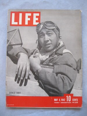 VTG LIFE MAGAZINE~CHINESE CADET~WWII~MAY 4 1942~OLD ADS~VG | eBay