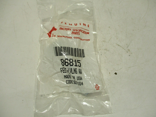 NEW GENUINE OEM WHIRLPOOL 86815 WASHER LEVELING FEET-FOOT | eBay